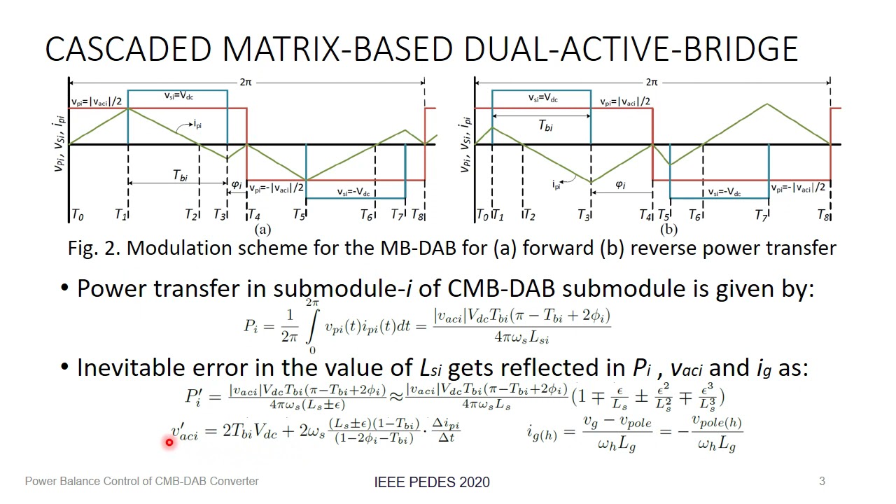 Power Balance Control of Cascaded Matrix-Based Dual-Active-Bridge ...