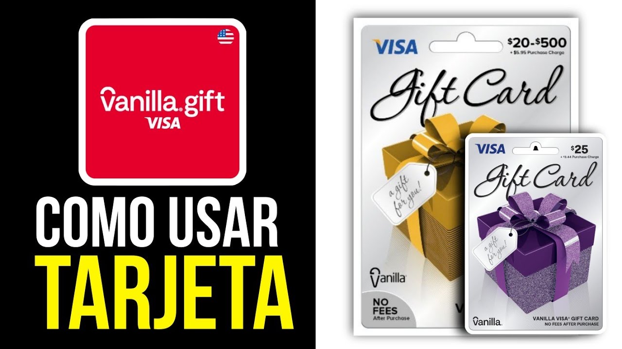 Como USAR La VANILLA GIFT CARD (Guía de Uso)🔴 - YouTube