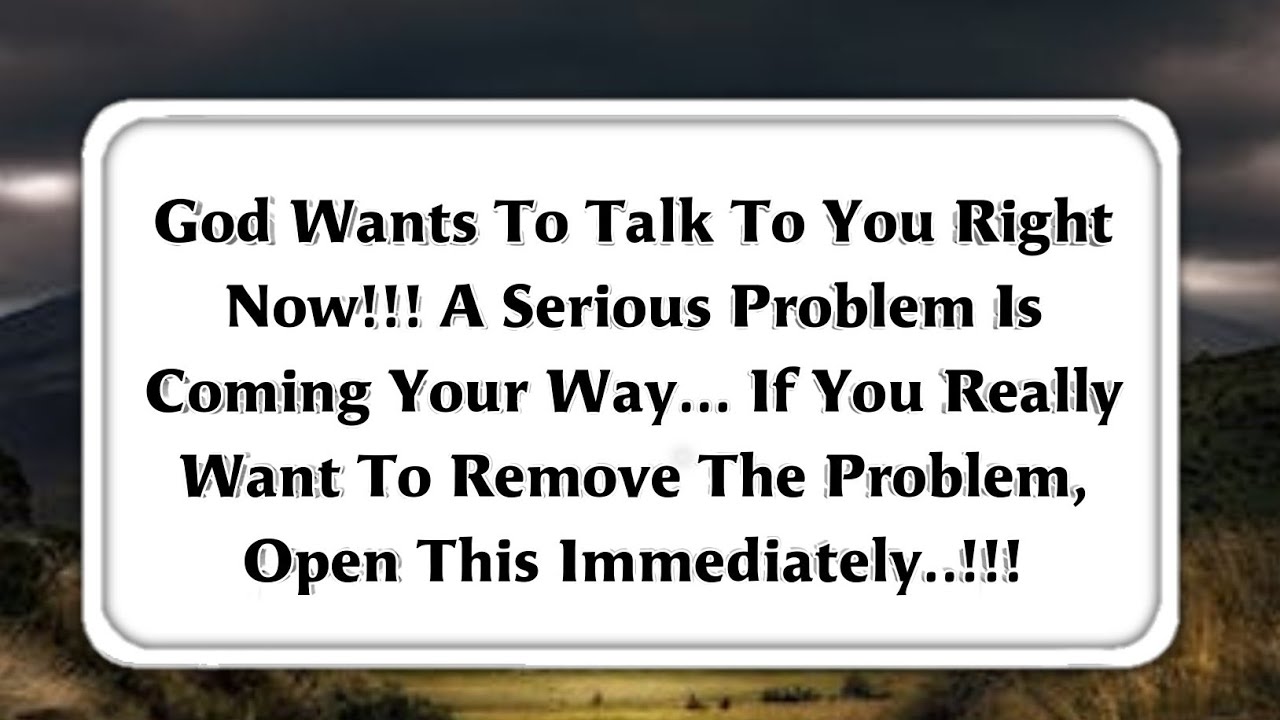 🌠God Says ~ Drop Everything And Listen To My Voice !! God's Message ...