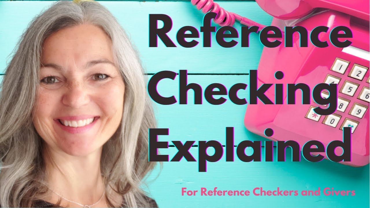 Reference Checking Explained - YouTube