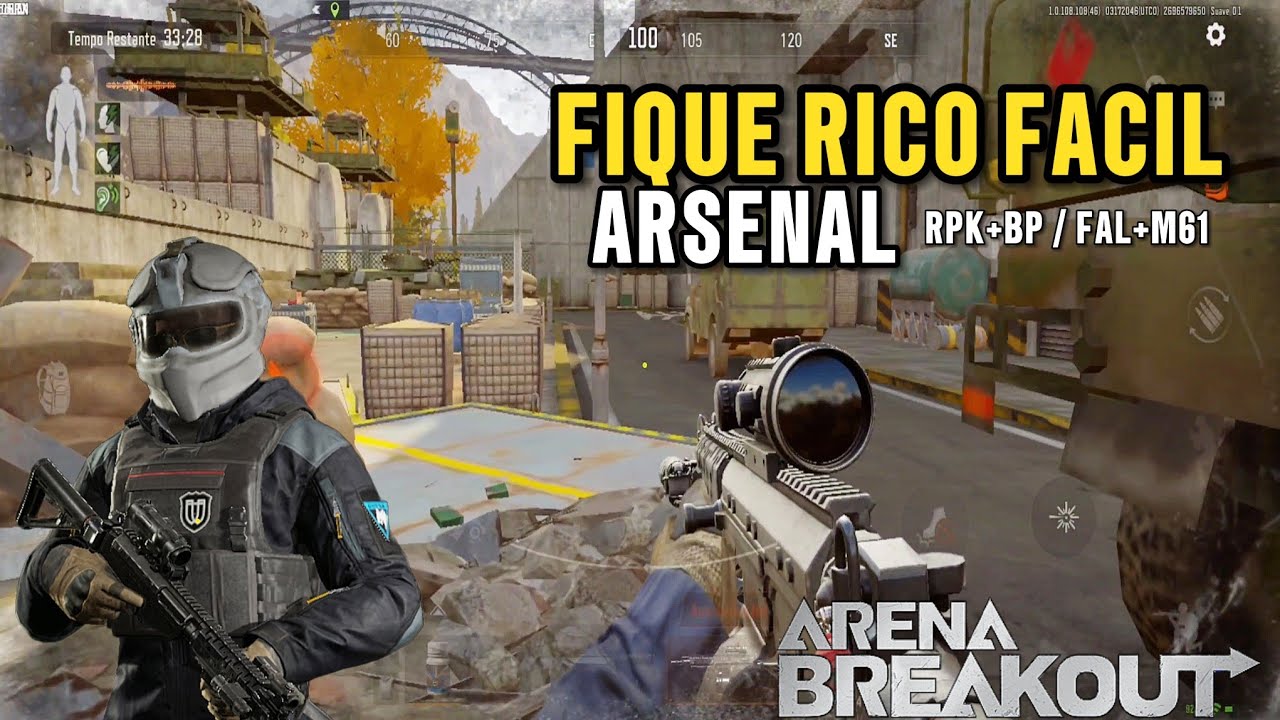 ARSENAL SEMPRE SUPERANDO NO LOT / ARENA BREAKOUT - YouTube