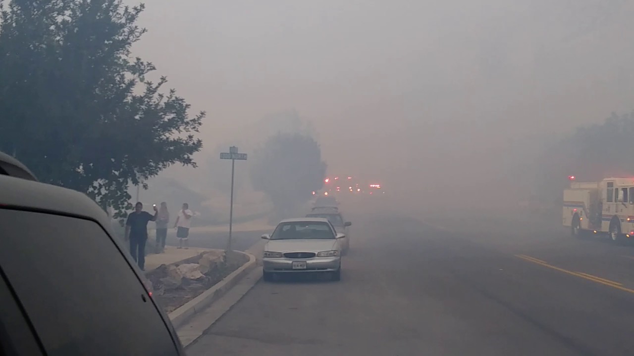 Fire in Springville Utah..... Incendio en Springville Utah - YouTube