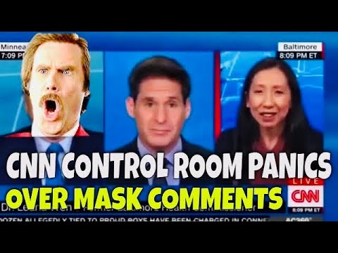 CNN Control Room PANICS: Guest DOWNPLAYS MASKS Again! (Anchorman Parody ...