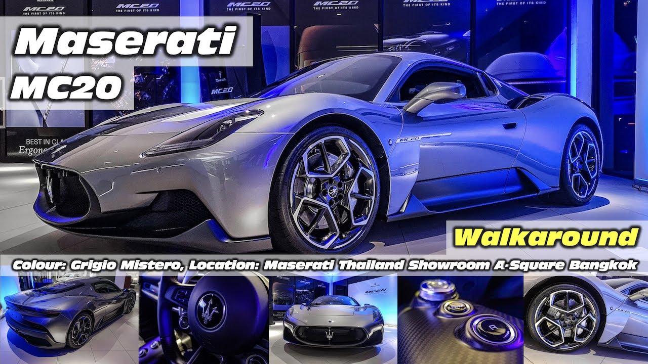 Maserati MC20 Grigio Mistero at Maserati A Square Bangkok – 1 of 4 ...