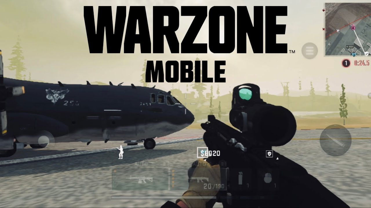 WARZONE MOBILE NEW UPDATE SMOOTH 30 FPS EUROPE GAME PLAY - YouTube