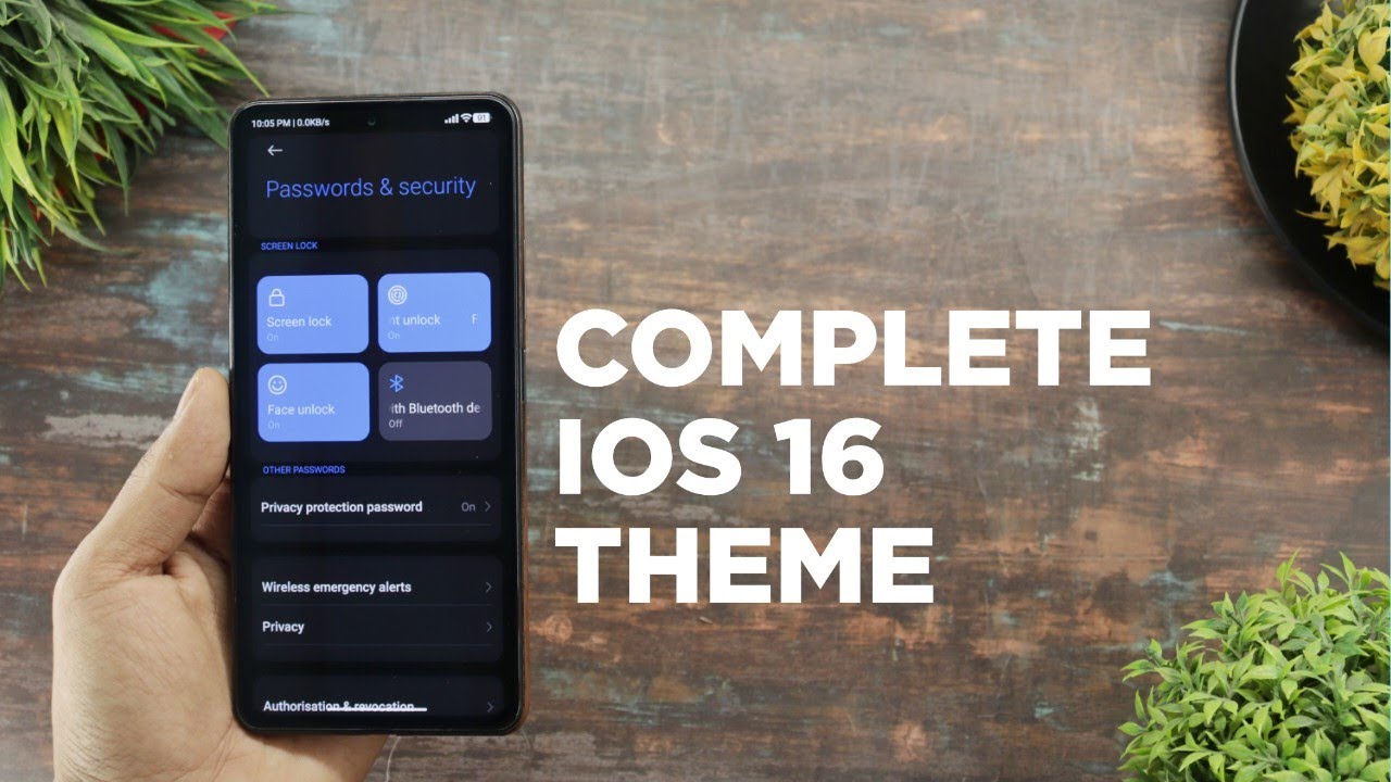 Complete iOS 16 Theme For Miui 13/Miui 14 | New System UI,Control ...