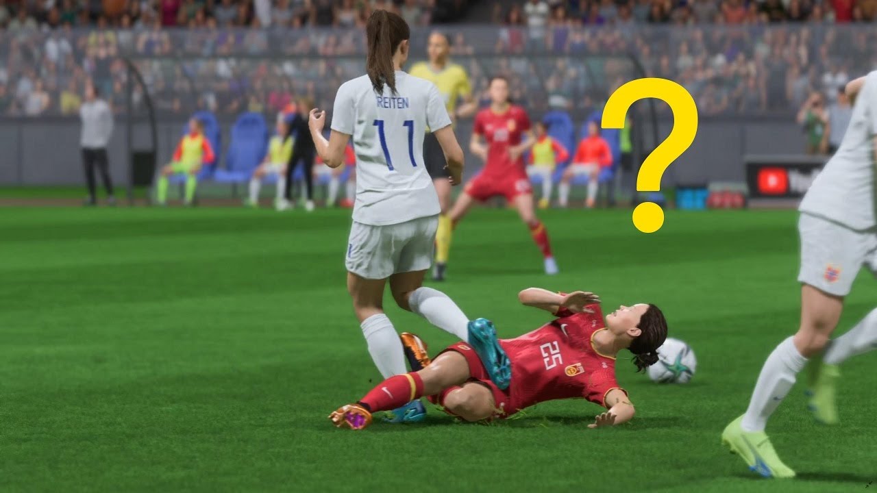 遭遇战！据说，这是我唯一不想面对的一场比赛。中国女足VS英格兰 fifa - YouTube