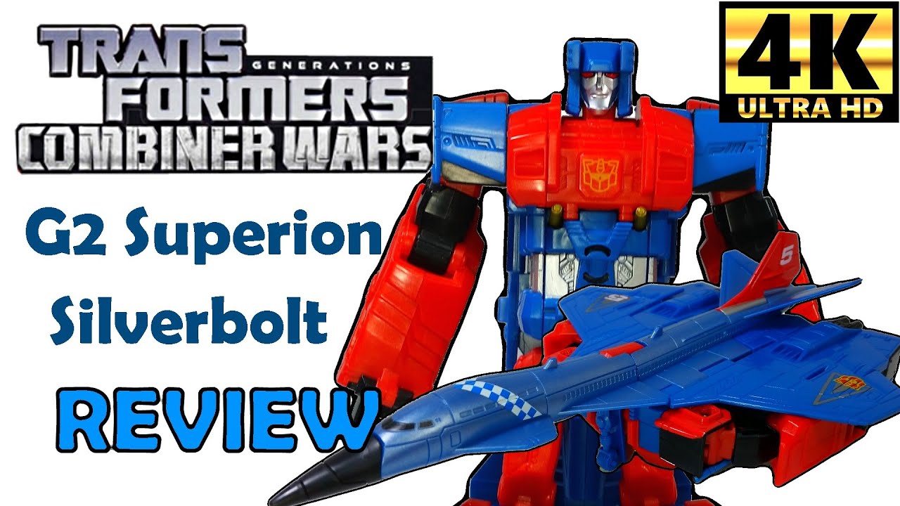 Transformers G2 Silverbolt Superion Combiner Wars Review - YouTube