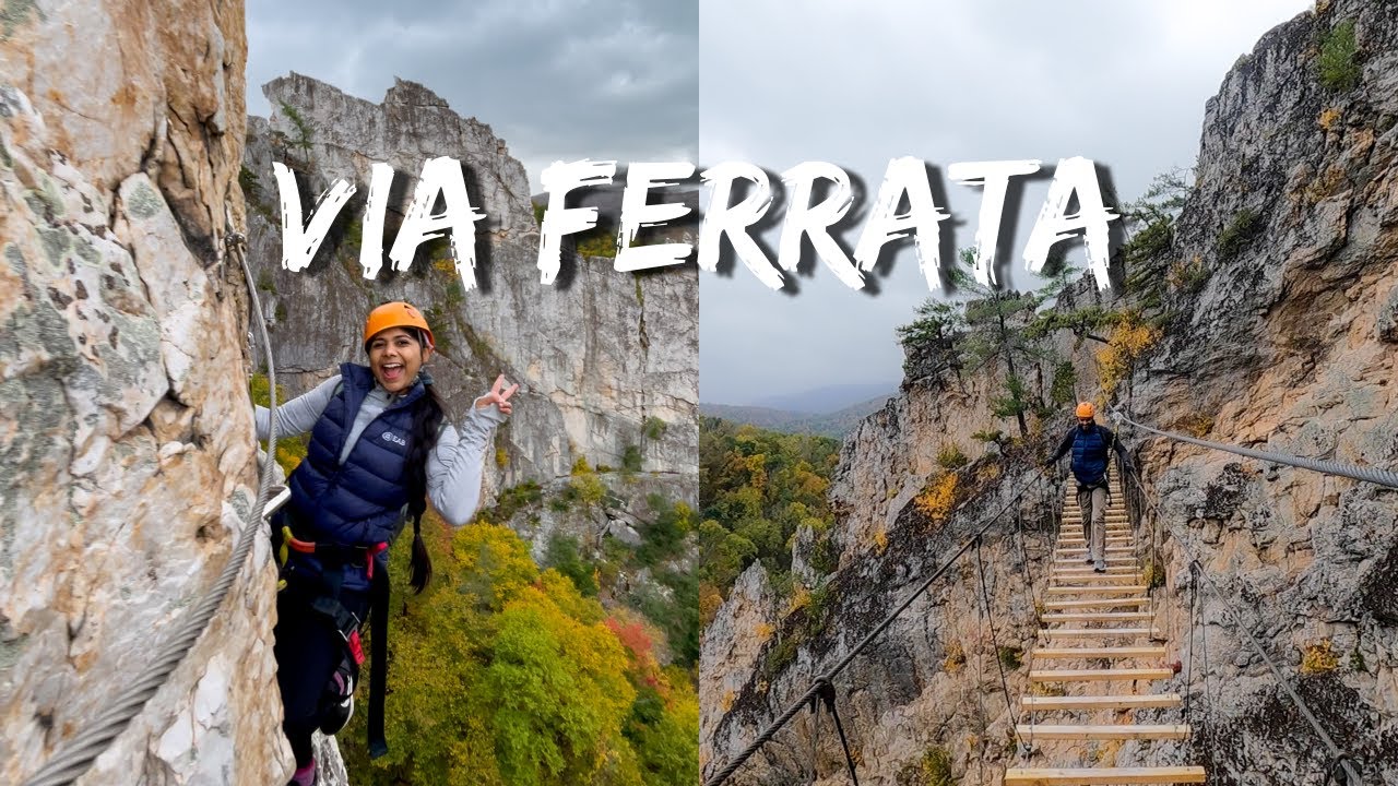 NROCKS Via Ferrata in West Virginia + Spruce Knob, Seneca Rocks, High ...