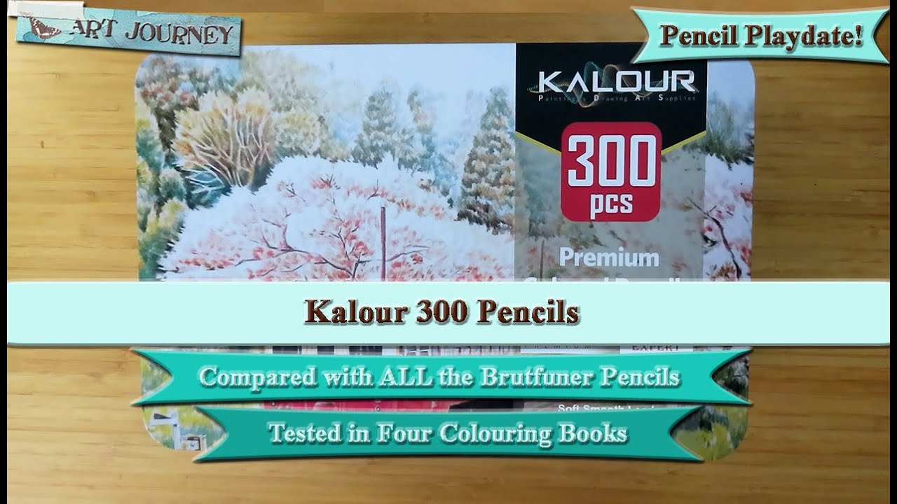 Playdate with the Kalour 300 Pencils | Comparison with Five other ...