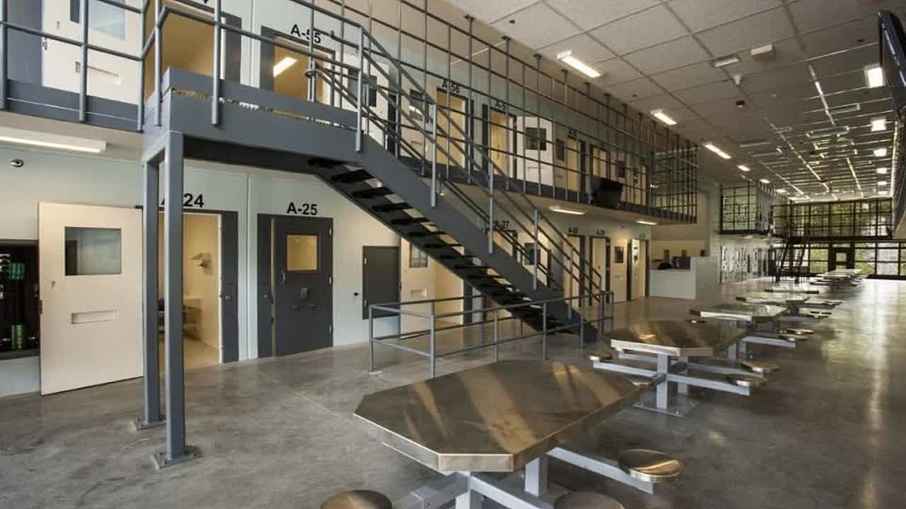 Inside the military brig housing Marine Lt. Col. Stuart Scheller i ...