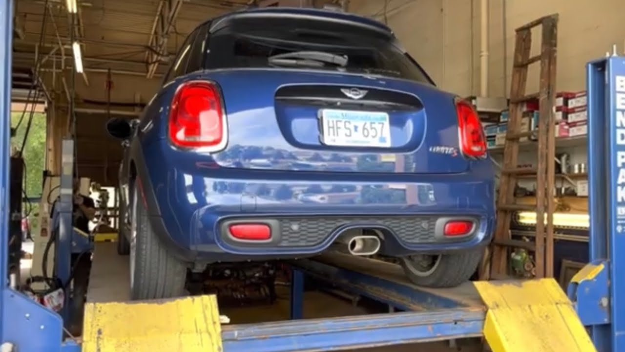 2015 Mini Cooper S Muffler Delete & Resonator Delete - YouTube