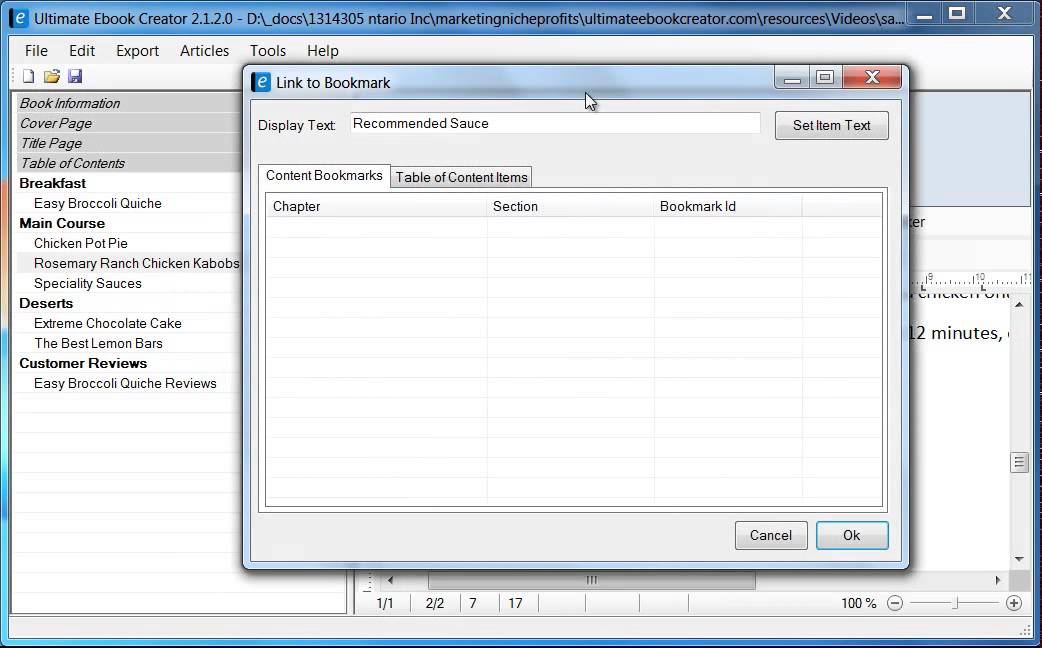 17.How to Create Links and Bookmarks - YouTube