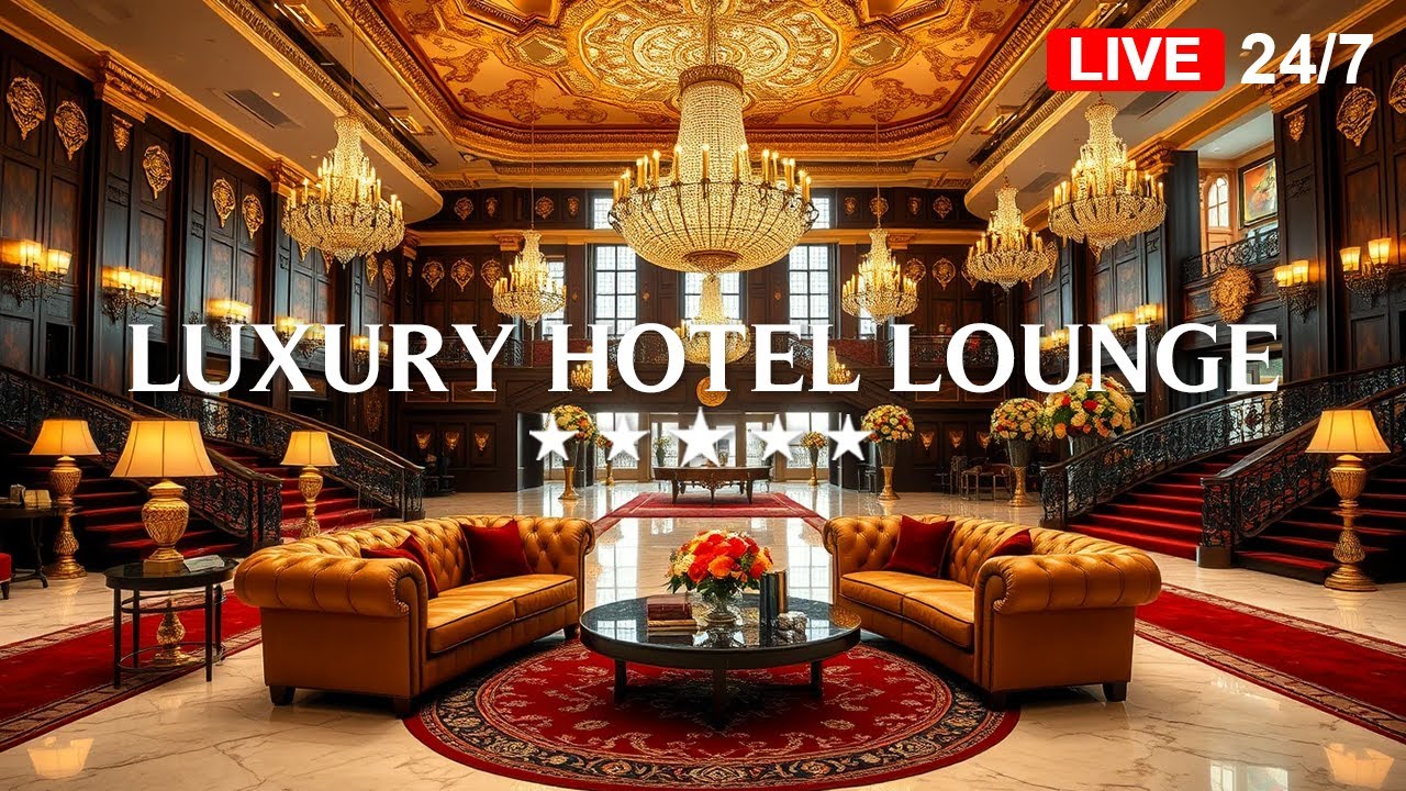 Smooth Jazz Saxophone 🎷 Luxury Hotel Lounge Music for Relaxing Evenings ...
