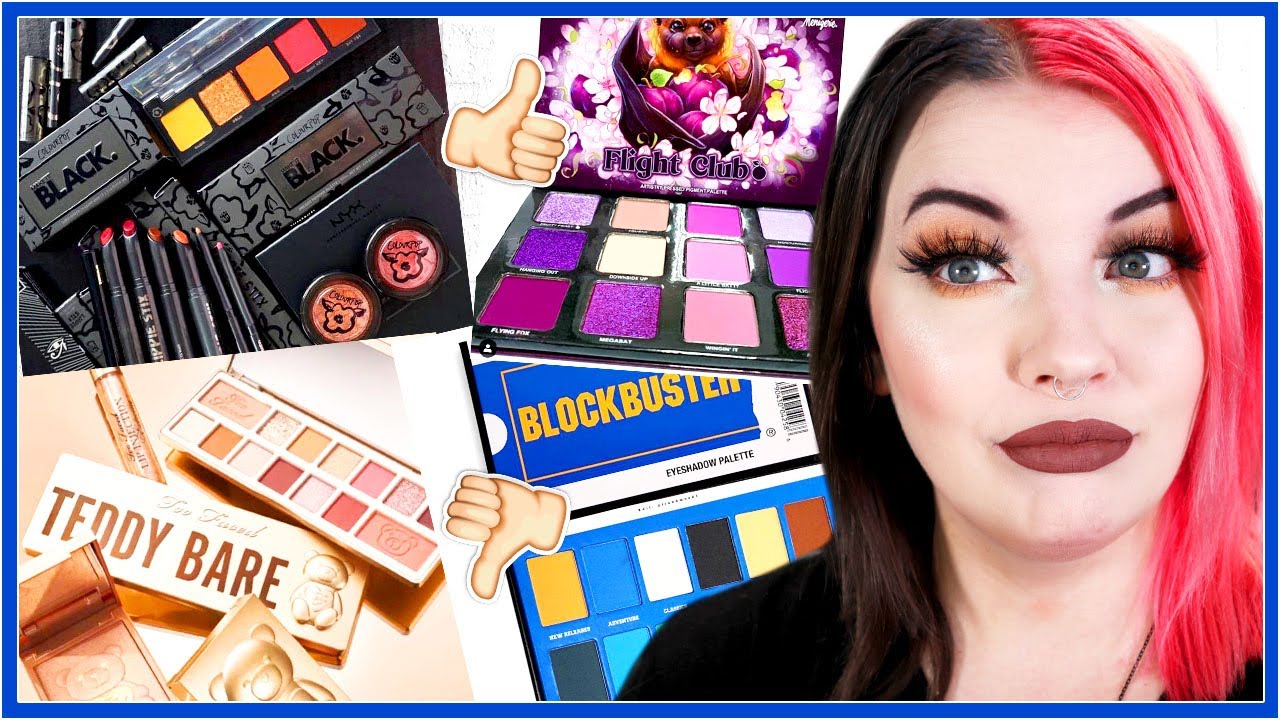 Unfiltered Opinions On New Makeup | Blockbuster Eyeshadow??? - YouTube