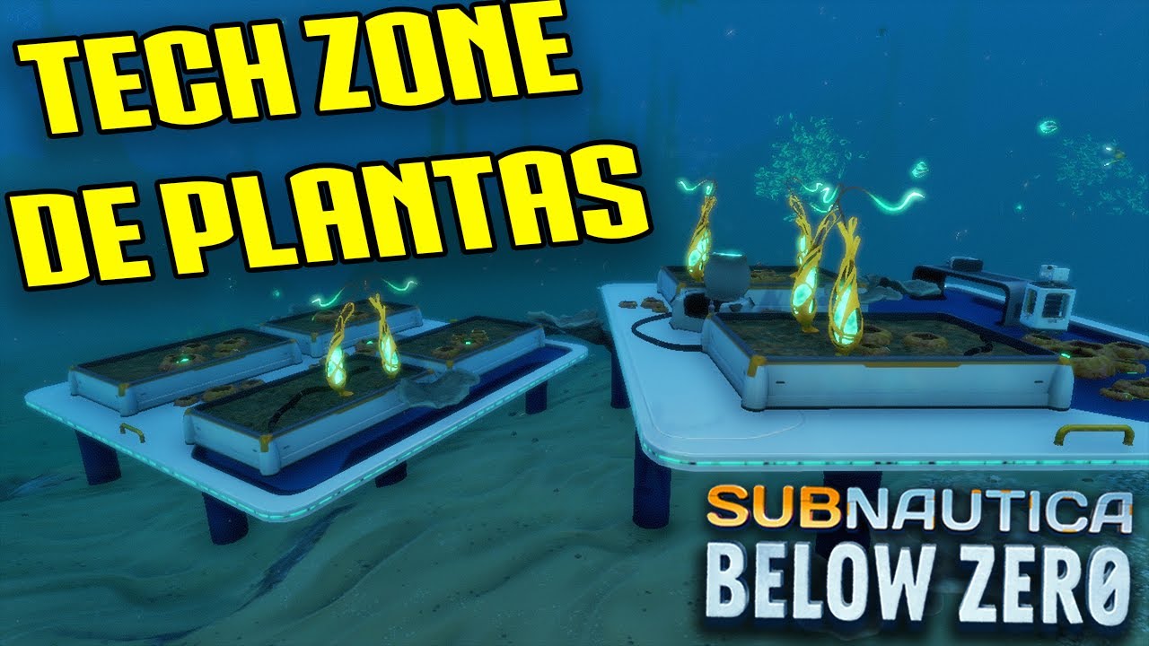 🌄 El nuevo Tech Zone y nuevas construcciones [Subnautica Below Zero ...