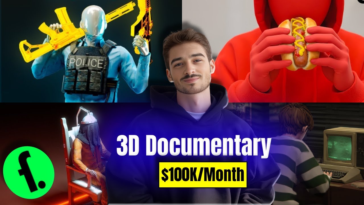 I Used AI to Create $100K/Month 3D Documentary Videos – Full Step-by ...