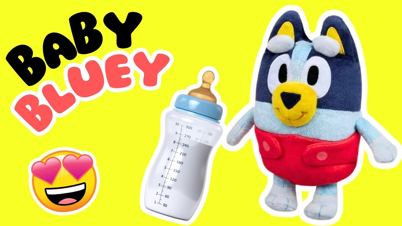 Baby Bluey! Learn to take care of Bluey & Bingo! - YouTube