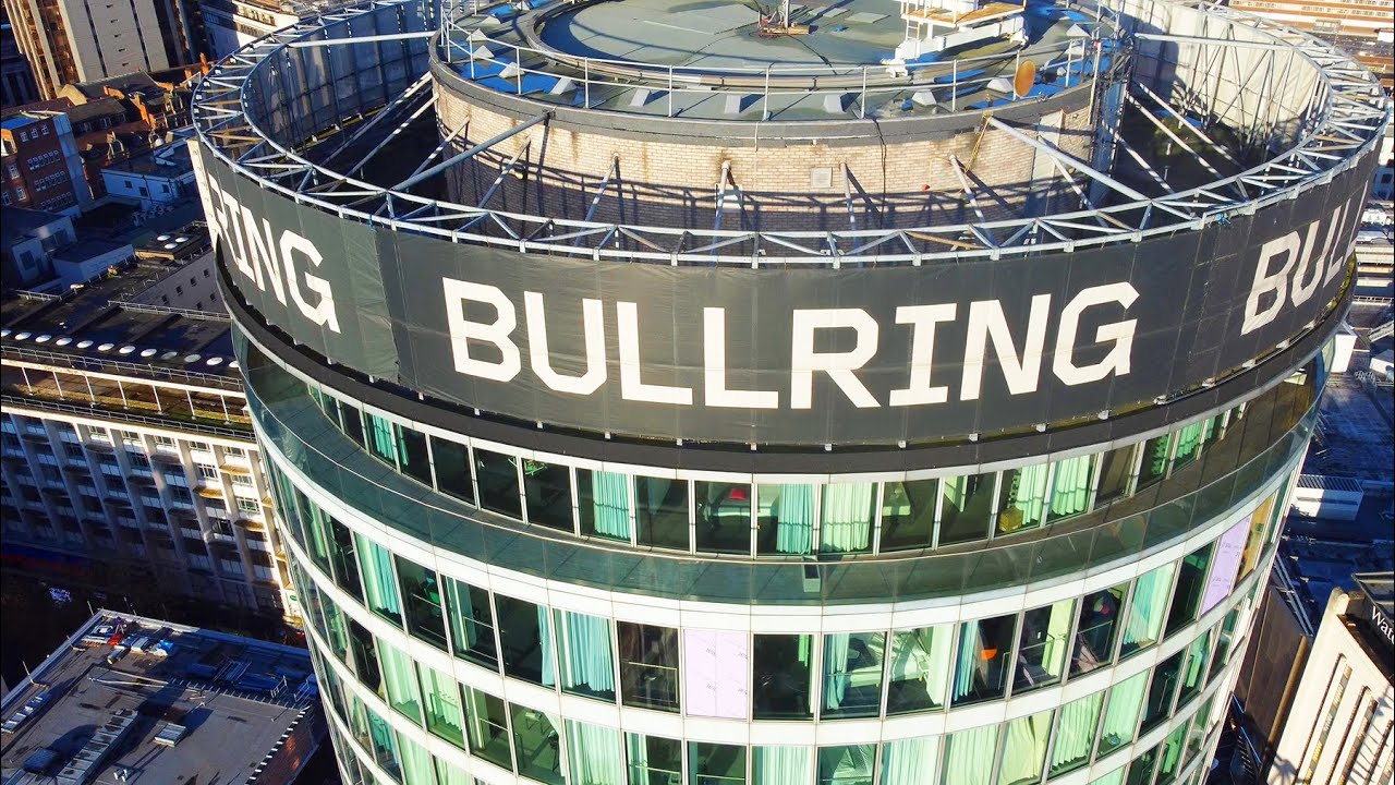 Bullring Birmingham UK Drone air Nov 2023 v2 4K - YouTube