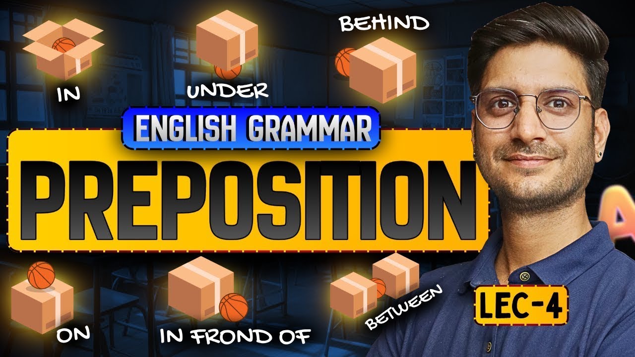 L-4, All Preposition in English Grammar I On, At, In, Upon, Over ...