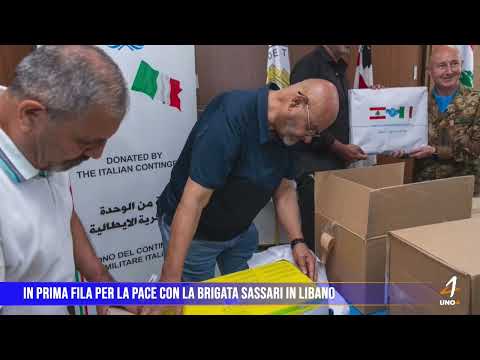 In prima fila per la pace con la Brigata Sassari in Libano