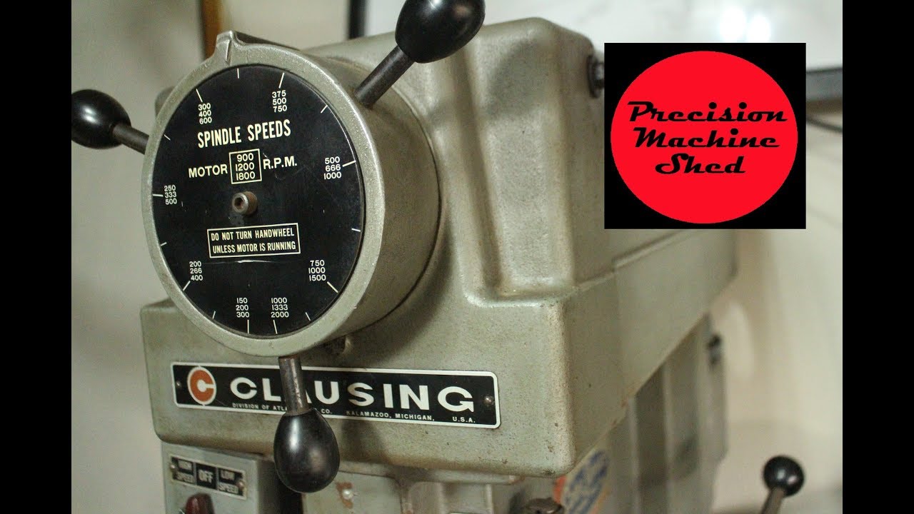 2276 Clausing Drill Press Overview - YouTube