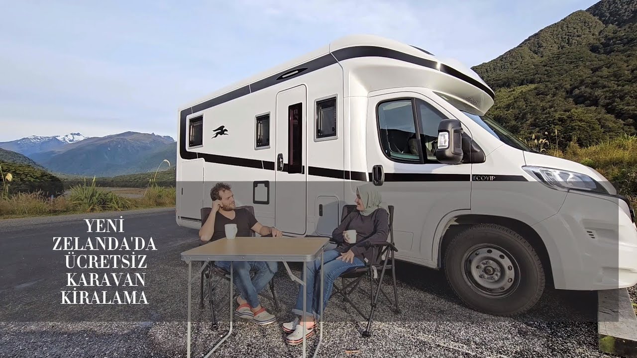 Yeni Zelanda'da Ücretsiz Karavan Kiralama ve Karavan Turu - YouTube