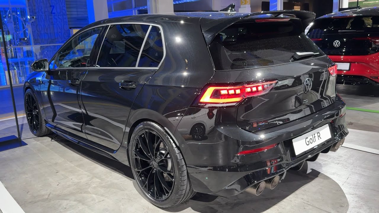New VOLKSWAGEN GOLF R 2025 BLACK EDITION - visual REVIEW - YouTube
