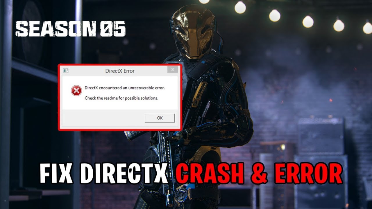WARZONE 2.0 Season 5 DirectX Error Possible Fix 2023! - YouTube
