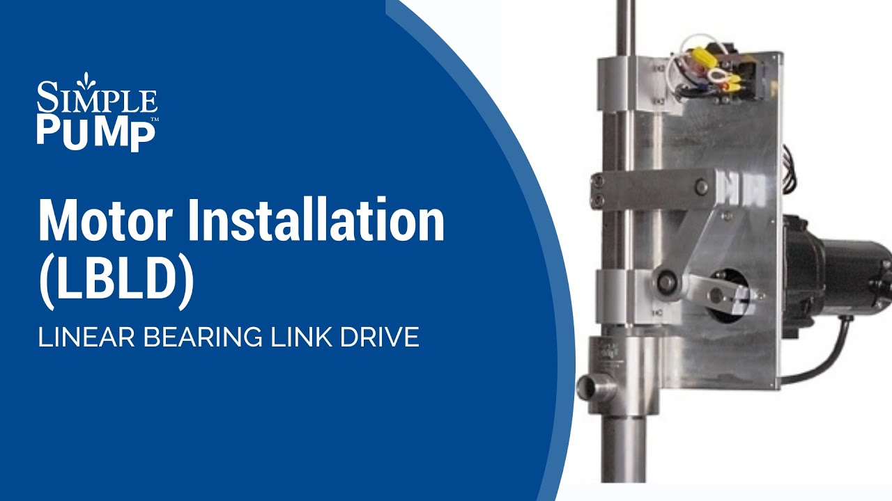 Simple Pump: Motor Installation (LBLD) - YouTube