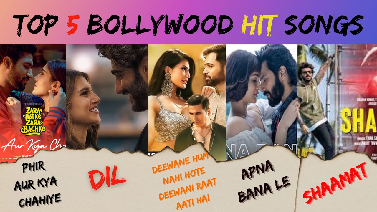 TOP 5 Bollywood Hit Songs | Hindi New Songs | Music Series 2.0 - YouTube