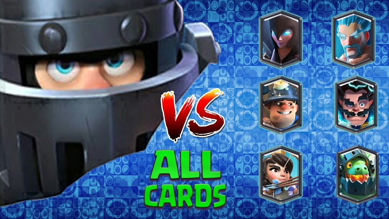 Mega Knight vs All Cards in Clash Royale | Gameplay - YouTube