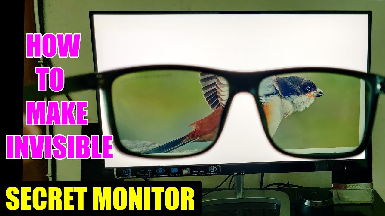 Amazing Secret Monitor I How to - YouTube