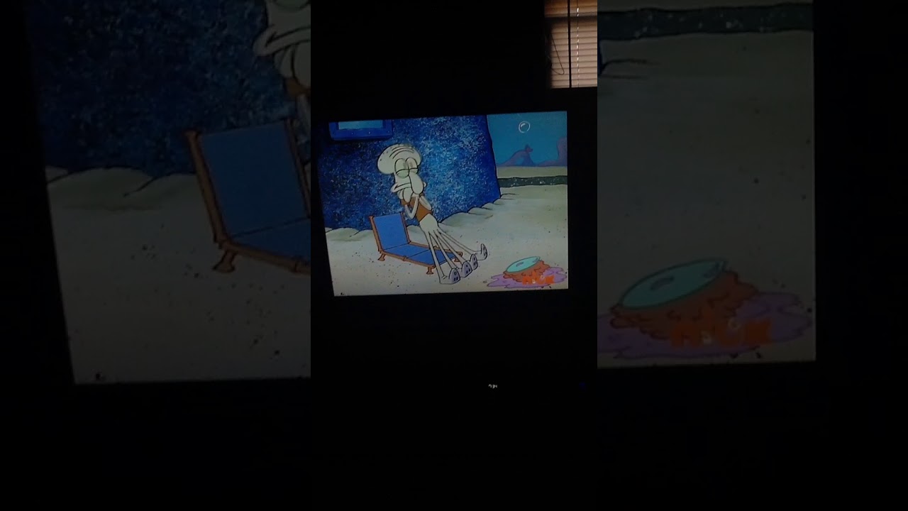 Squidward chokes on a fork - YouTube