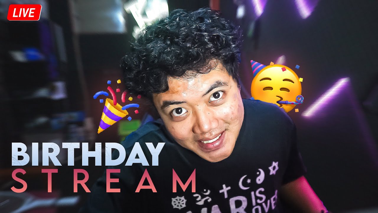 BIRTHDAY STREAM - YouTube