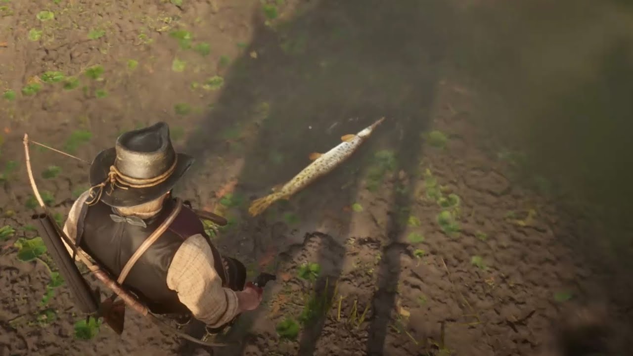 Arthur Gives A Fish A Heart Attack | Red Dead Redemption 2 (RDR2) - YouTube