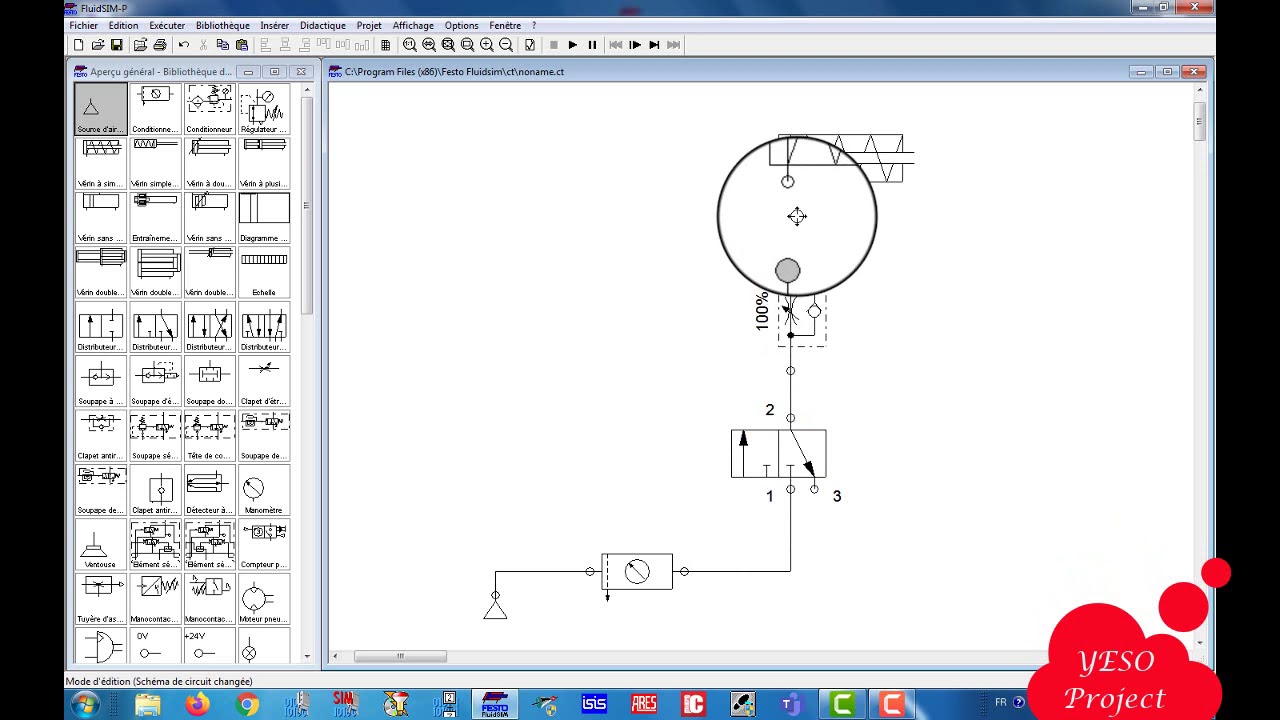 Manipulation du logiciel Fluidsim (Introduction) - YouTube