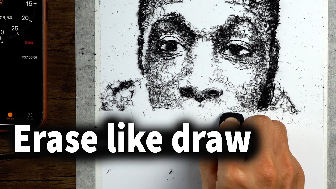 I Draw By Eraser On White Paper DP ART DRAWING YouTube i-draw-by-eraser-on-white-paper-dp-art-drawing-youtube