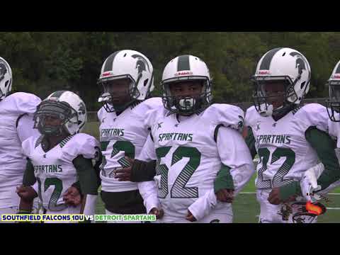 Detroit Spartans vs Southfield Falcons 2022 10u Highlights - YouTube
