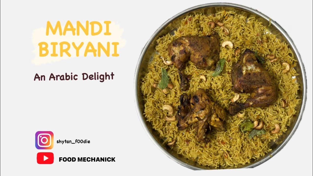 Arabic Mandi Biryani easy recipe | Chicken Biryani| Mandi Biryani - YouTube