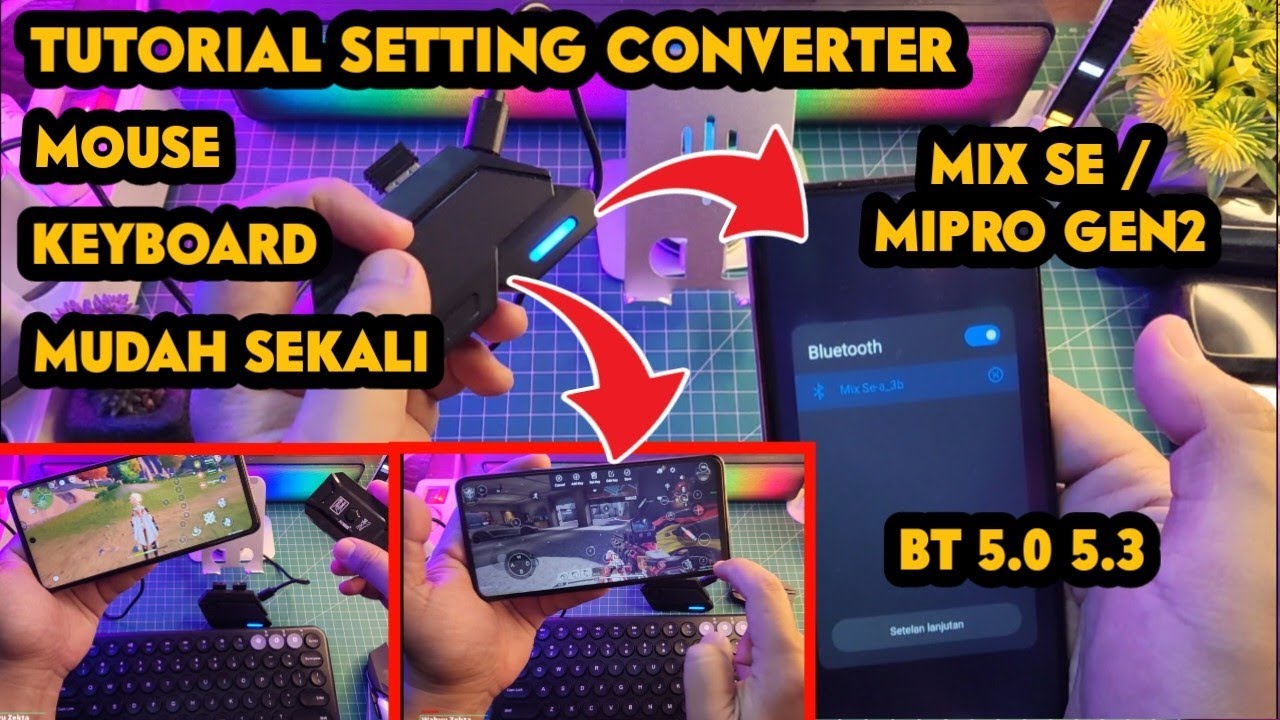 Tutorial Settings Converter Mix SE Converter Mouse Keyboard Terbaru FULL TUTORIAL - YouTube