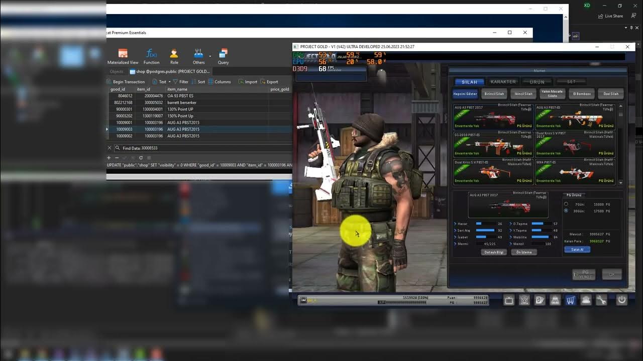 Point Blank V42 SERVER DEV - (Function fixed) live shop update without leaving the game - YouTube