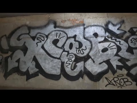 (re-uploading from November 2023) GRAFFITI PIECE IN ABANDONED DUNGEON ...