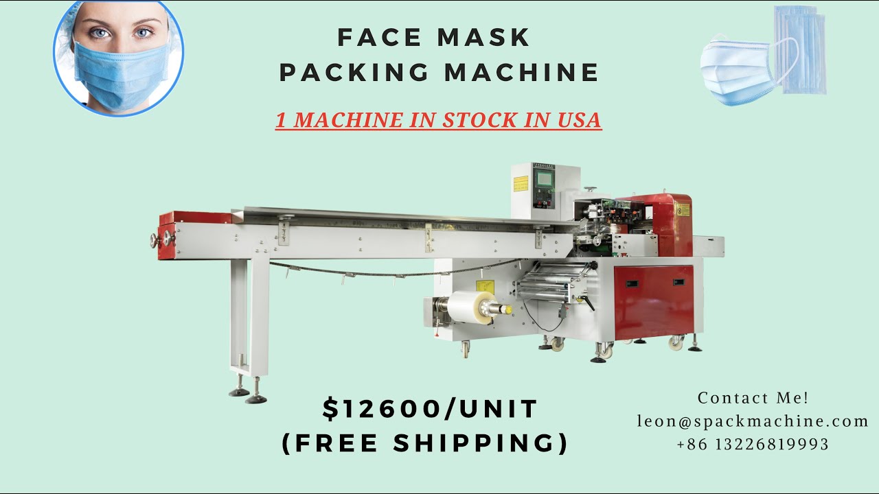 How to packing masks in the pouch | Disposable medical N95 KN95 mask ...