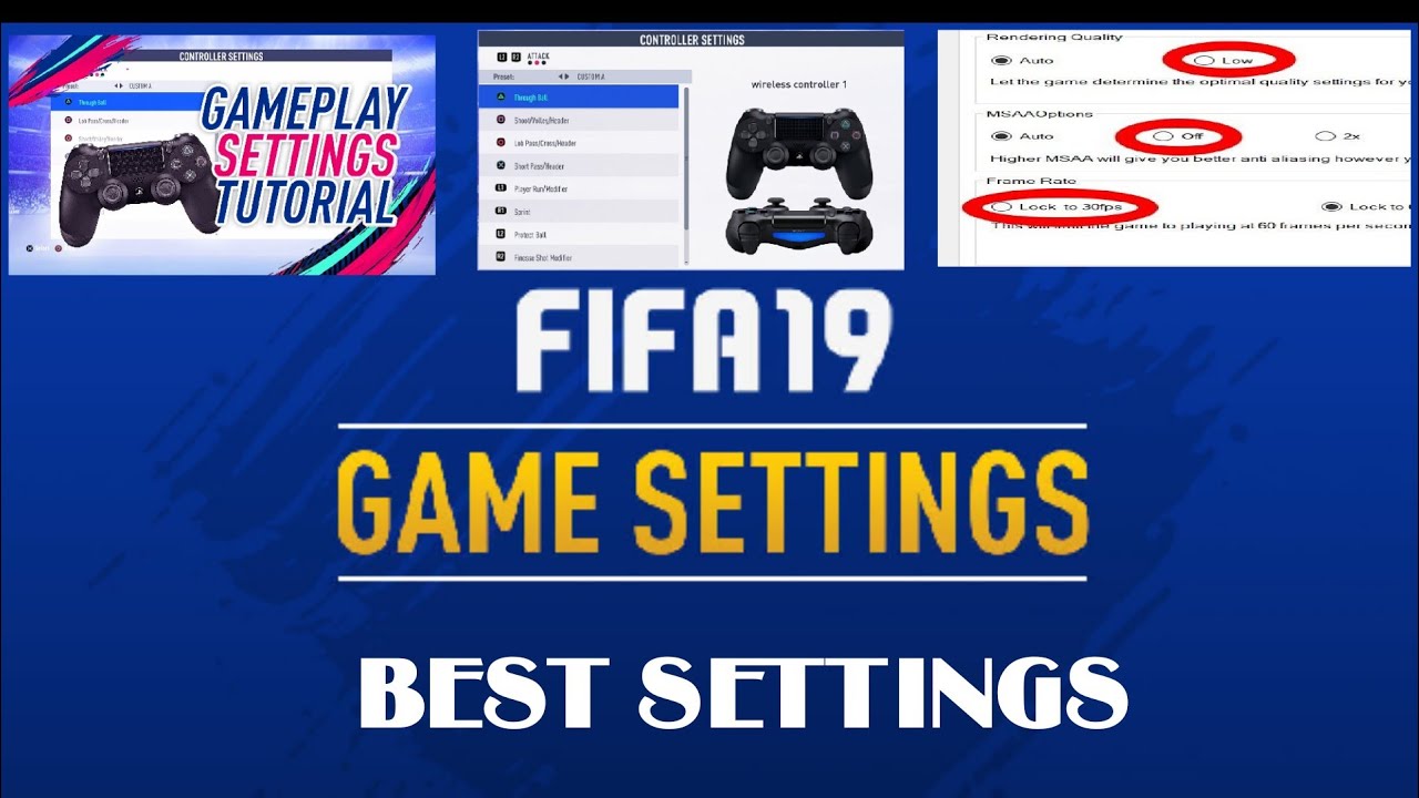BEST SETTINGS FOR FIFA 19 ON LOW END PC AND GAMING PC. 2022 NEW UPDATE ...