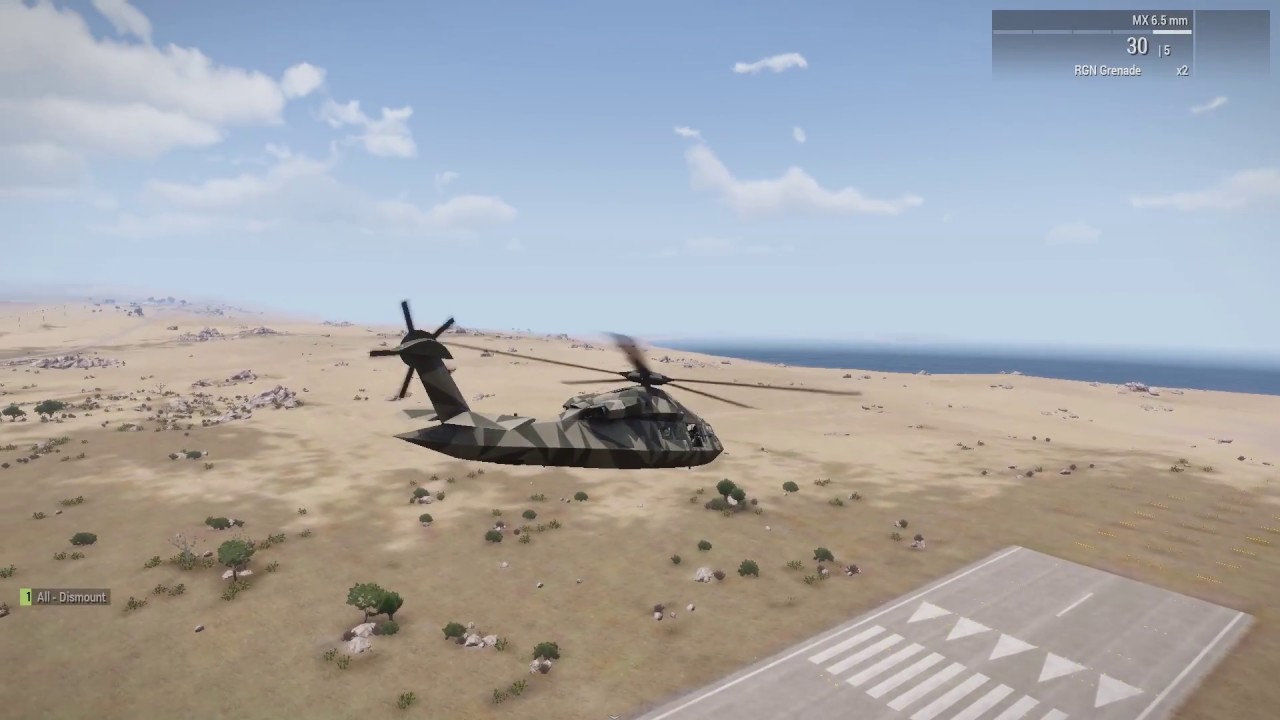 Arma 3 Eden - Helicopter Insertion/Extraction - YouTube