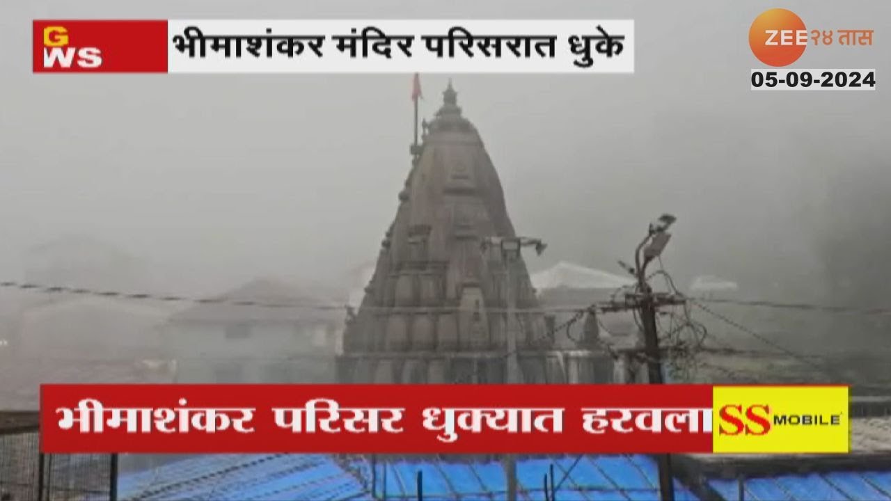 Pune BhimaShankar Fog Weather | भीमाशंकर परिसर धुक्यात हरवला - YouTube