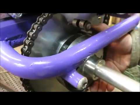 go kart homemade brake rod - YouTube