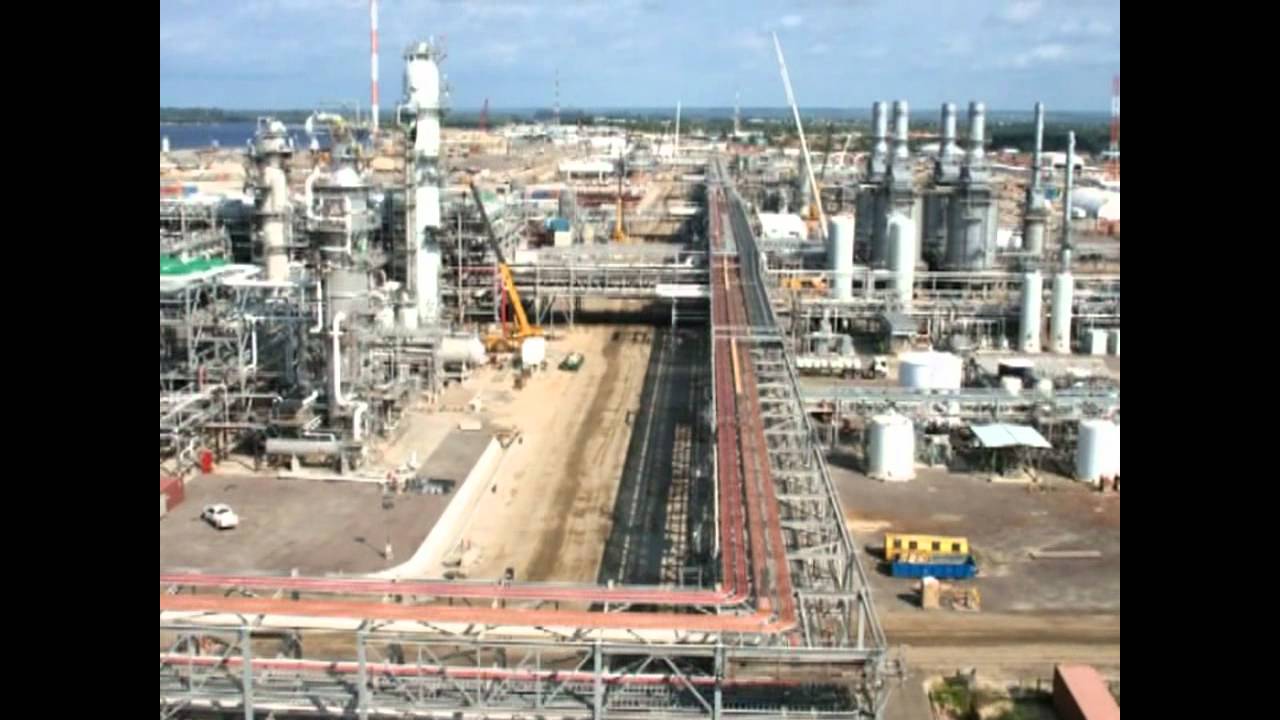 Angola LNG - Processamento do LNG (Liquefied Natural Gas) - YouTube