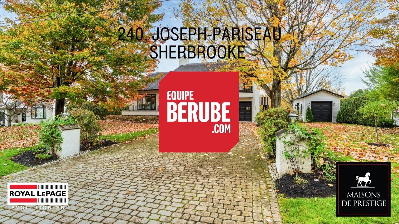 *VENDUE* 240, Joseph Pariseau, Sherbrooke, Québec, Canada - YouTube
